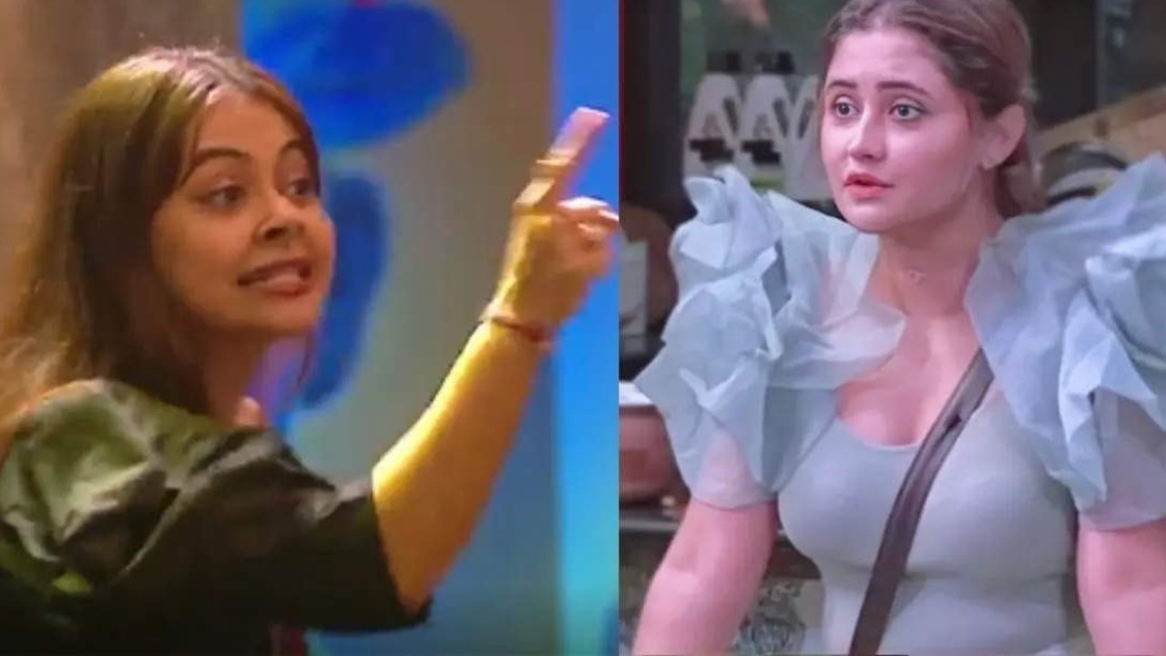 Bigg Boss 15 Fight Between Devoleena Bhattacharjee And Rashami Desai
